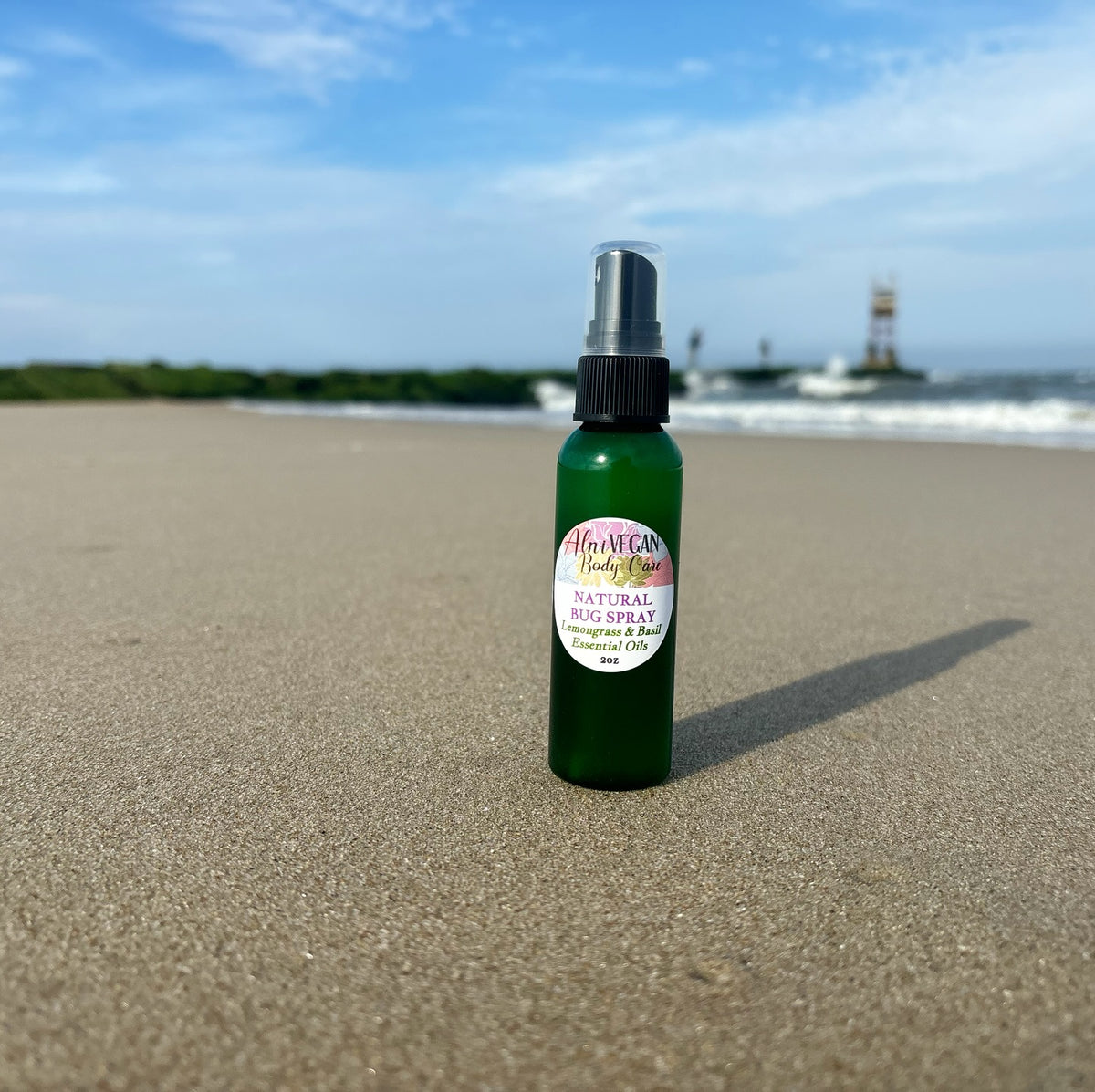 Best Natural Bug Spray for Golf & the Beach Lemongrass & Basil